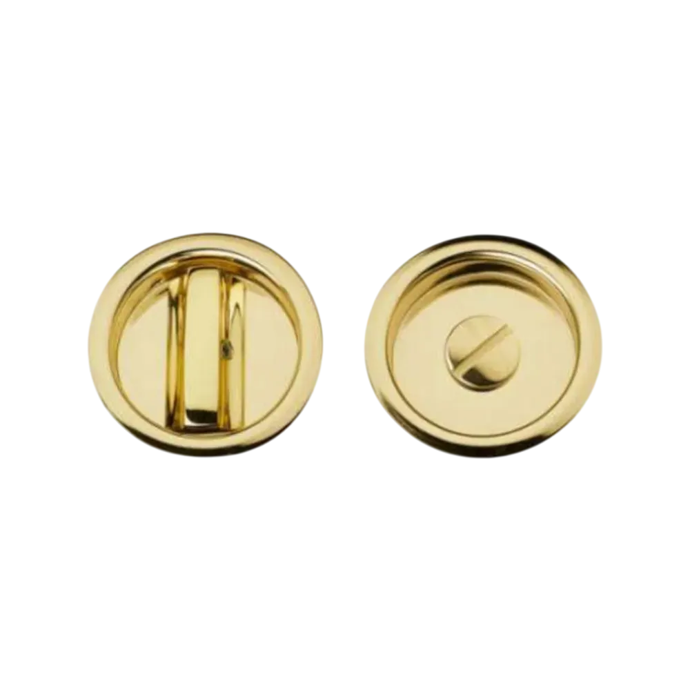 Round turn-and-release recessed kit dia 57mm